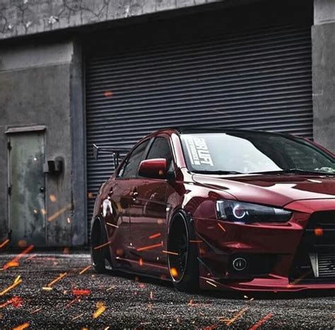 Modified Mitsubishi Lancer Evolution