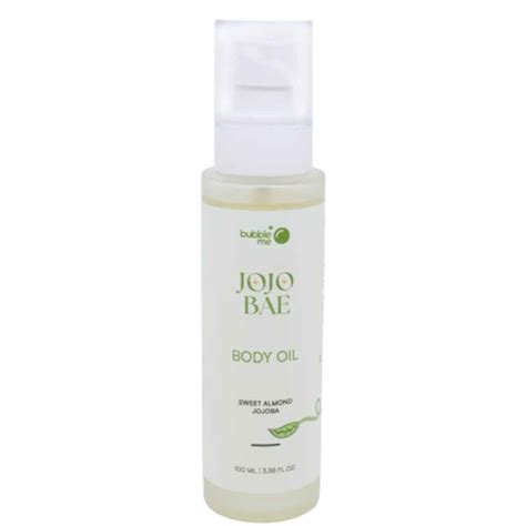 Bubble Me Jojo Bae Body Oil With Almond And Vitamin E For Deep