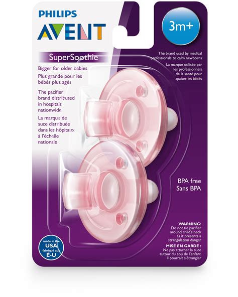 Philips Avent Soothie Pacifier Pink 2 Pack 3 18 Months Earlyyears