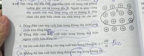 910 T Vng Dy Dn Hnh Elip Nh Hnh V Trong Mt Phng Vung Gc Vi T Trng U B Ngi Ta Quay Vng Dy Quanh