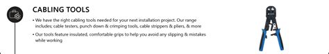 Cabling Tools Data Cabling Tools 4cabling