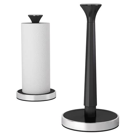 Kitsure Paper Towel Holder For Countertop Black Paper Towel Holder