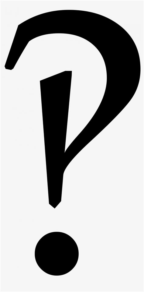 Interrobang Png 817x1580 Png Download Pngkit