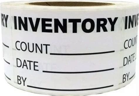 Inventory Labels And Bin Labels Packaging Type Roll At ₹ 300piece In