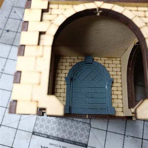 3d Printable Door Set By Korhyl Miniatures