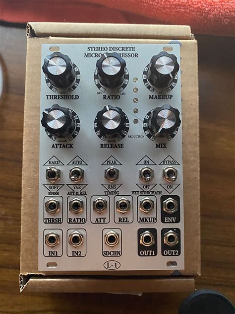 L 1 Stereo Discrete Microcompressor W Box Reverb