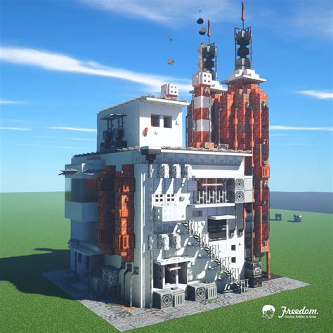 Minecraft Factory Building Design