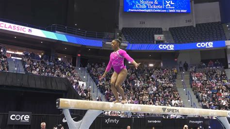 Simone Biles Balance Beam 2024 Core Hydration Classic Senior