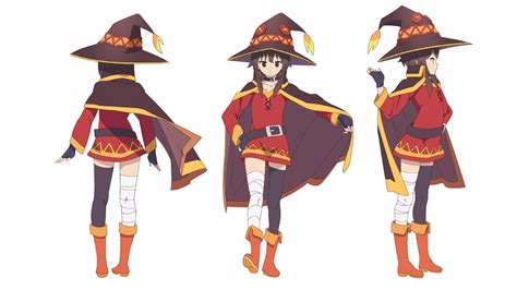Finished Megumin Hand Painted Character Project — Polycount