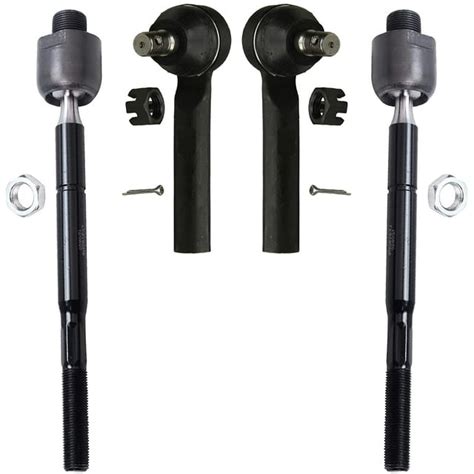 Detroit Axle 4 Front Tie Rods For Toyota 4runner Fj Cruiser Lexus