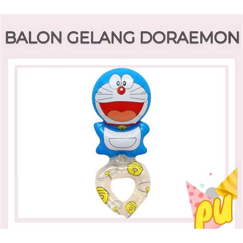 Doraemon Bracelet Balloonsdoraemon Nobita Hand Balloonsdoraemon