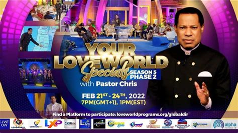 Best 13 Your Loveworld Praise A Thon With Pastor Chris And Pastor Benny