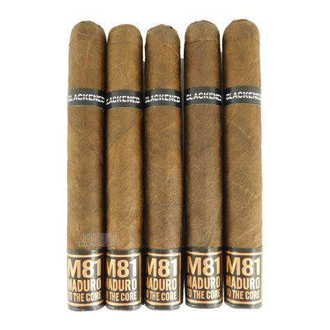 Blackened M81 Corona Drew Estate Gotham Cigars