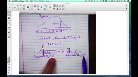 Binomial Cdf Youtube