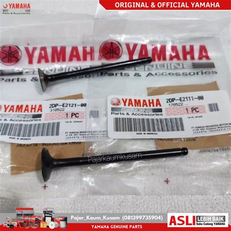 Valve Valep Klep Exhaust Dan Intek Yamaha Nmax Original 2dp E2111 00 2dp E2121 00 Lazada Indonesia