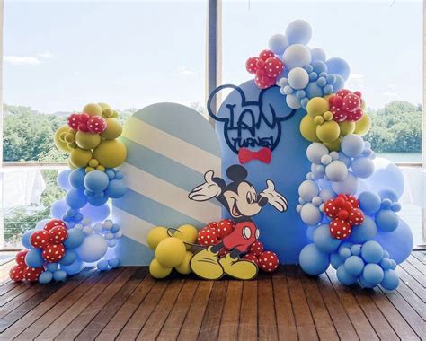 Pin By Madisyn Emerson On Second Birthday Mickey Mouse Balloons