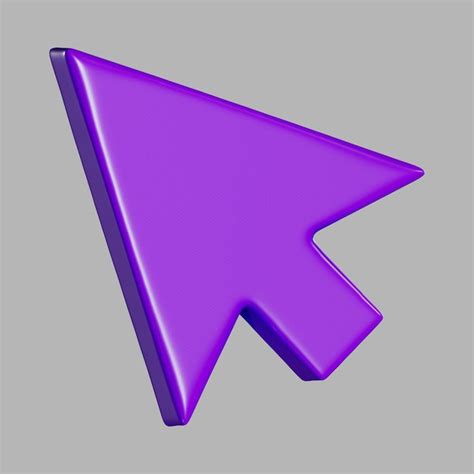 Premium Psd 3d Cursor Mouse Arrow