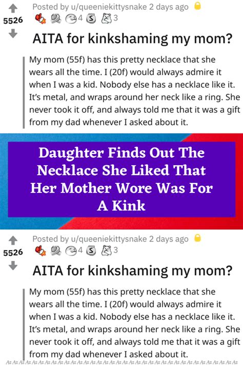 Daughter Finds Out The Necklace She Liked That Her Mother Wore Was For