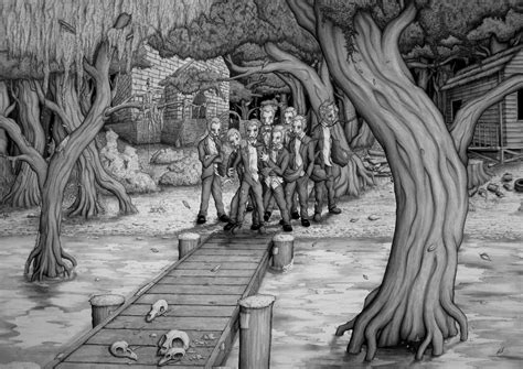 Drawing By Daniel Nygaard Mortensen From The Show • Hi Fructose Magazine