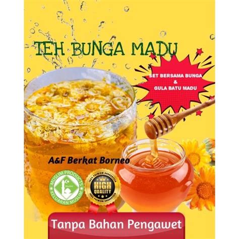 [flower Tea] Teh Bunga Madu Chrysanthemum Bunga Kekwa Lazada
