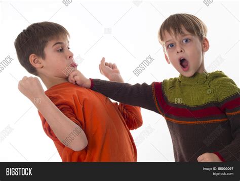 Brothers Fighting Image And Photo Free Trial Bigstock