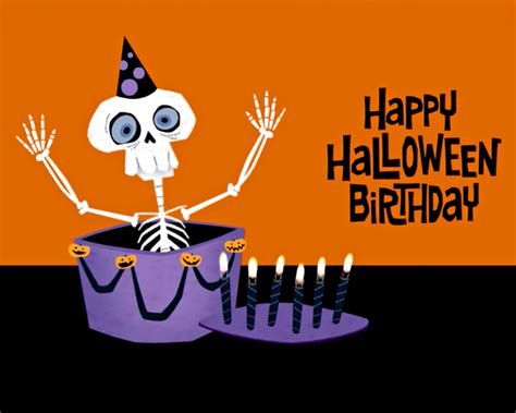Halloween Happy Birthday
