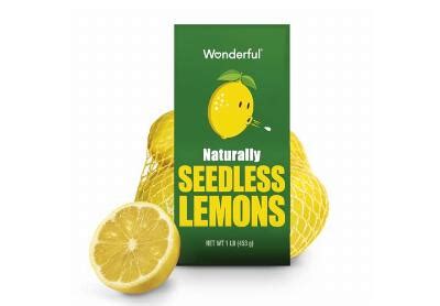 Wonderful Naturally Seedless Lemons 1lb