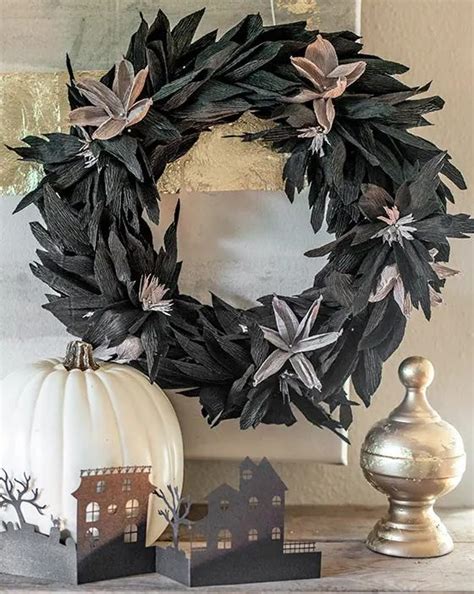 35 Diy Halloween Wreaths To Decorate Your Front Door