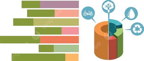 An Infochart Showing A Statistic Concept Chart Drawing Vector Concept