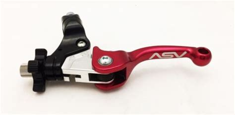Asv Shorty Red F3 Cable Brake Lever Perch Mini Bike Pit Bike Klx 110