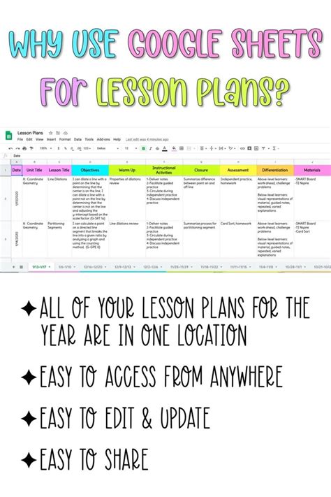 Keep All Of Your Lesson Plans For The Whole School Year In One