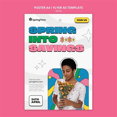 Free Psd Spring Template Design