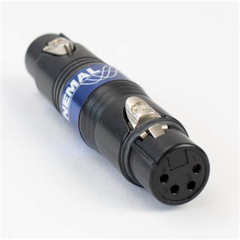 Nemal Xlr 3 Pin Female To 4 Pin Male Inline Adapter Nemal Electronics