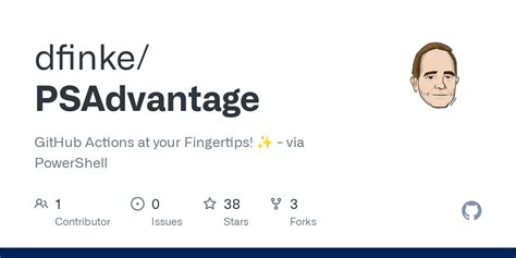 GitHub Dfinke PSAdvantage GitHub Actions At Your Fingertips Via PowerShell