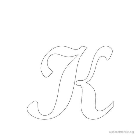 Printable Fancy Alphabet Stencils Decorative Fancy Alphabet Stencils