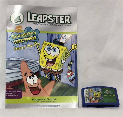 Leapfrog Leapster Game Spongebob Squarepants Saves The Day