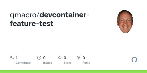 Github Qmacrodevcontainer Feature Test