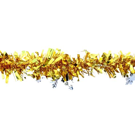 Wadada 6 5 Feet Gold Holiday Tinsel Garland For Graduation Birthday