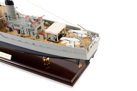 Hmas Ibis Wooden Model Ran Ton Class Minesweeper