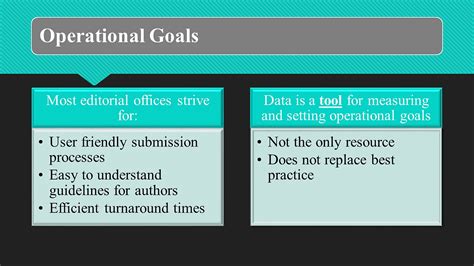 Data Driven Best Practices In The Editorial Office Science Editor