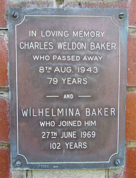 Charles Weldon Baker 1863 1943 Find A Grave Memorial