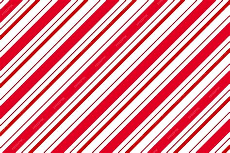 Free Vector Flat Design Candy Cane Background