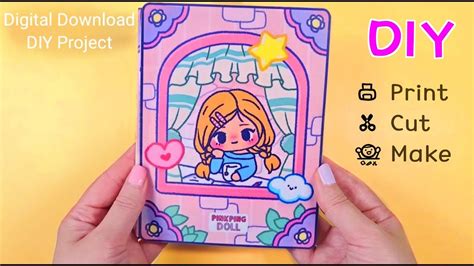 Diy Cute Paperdoll House Digital Download Paperdiy Papercraft In 2025