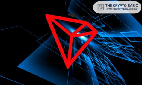 Tron Analysis Trx Eyes 30 Surge Amid V Shape Reversal