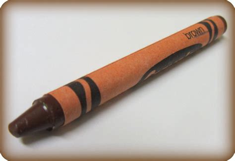 Brown Crayon