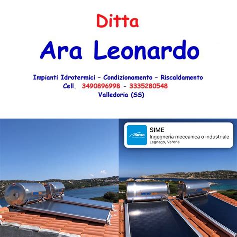 Fornitura E Installazione Di 2 Pannelli Solari ☀️ 💧 Ditta Ara Leonardo