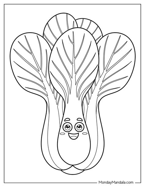 Mixed Vegetable Coloring Pages