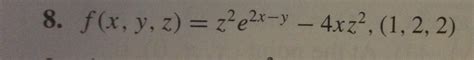 solved find the gradient of the given function at the