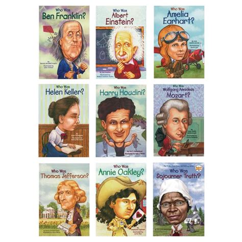 Who Was Book Series Printable List