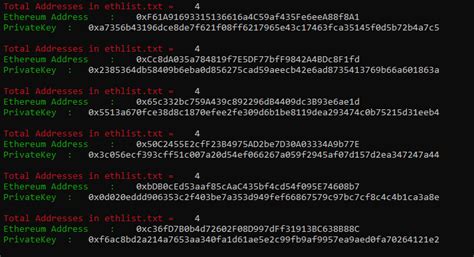 Github Mizoggfind That Eth Wallet Random Scan For Eth Addresses And